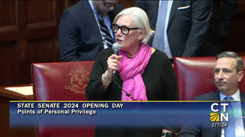 CT-N Connecticut Network: Connecticut State Senate 2024 Legislative Session Opening Day